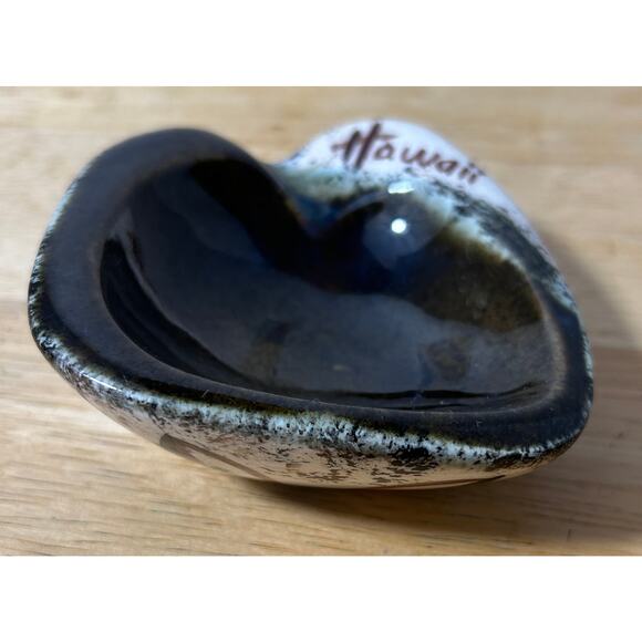 Kay Good | Accents | Kay Good Hawaii Signed Pottery Heart Dish Abstract ...